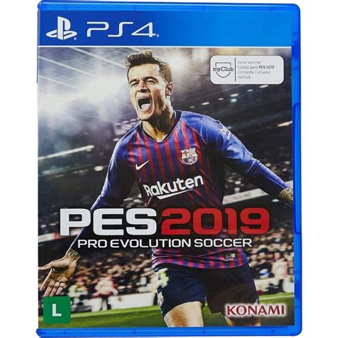 Jogo Pes 2019 Pro Evolution Soccer 2019 Ps4 Mídia Física Shopee Brasil