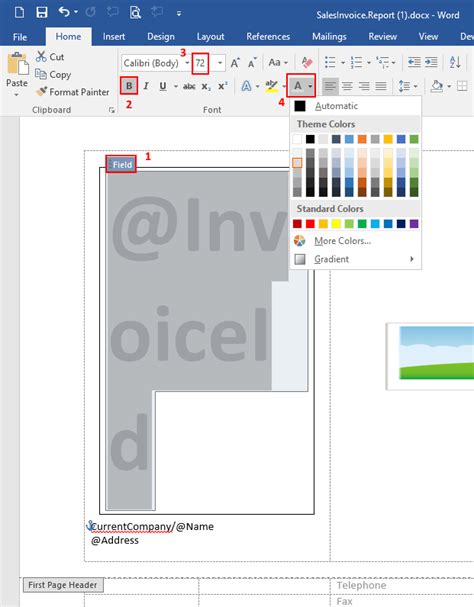 add dynamic watermark to your reports in d365fo docentric ax