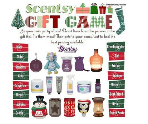 Christmas T Game Christmas T Games Scentsy Scentsy Consultant