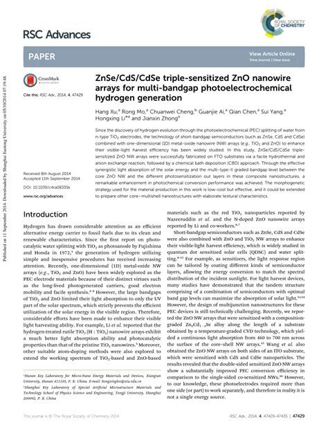 Pdf In Situ Shape And Phase Transformation Synthesis Of Co3s4 Nanosheet Arrays For High