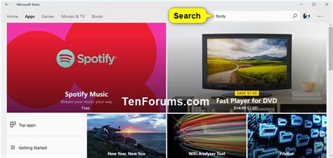 Get Fonts From Microsoft Store In Windows Tutorials