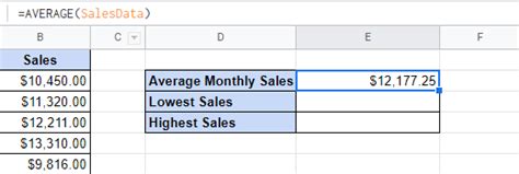How To Create Named Ranges In Google Sheets Sheetaki