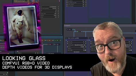 Looking Glass Comfyui Rgbd Depth Mapped Videos For 3d Displays Youtube