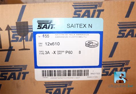Lot De Bandes Abrasives Clicpublic Be Les Ventes Publiques En 1 Clic