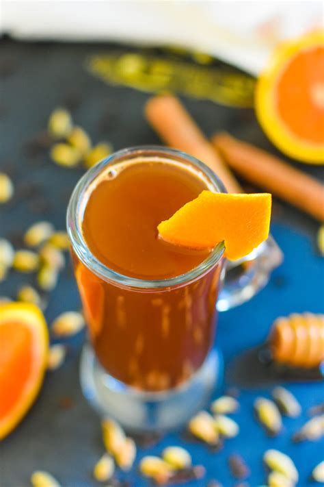 Chai Hot Toddy With Bourbon Dash Of Jazz