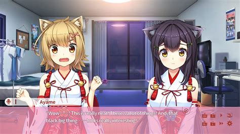 Neko Miko Visual Novel Sex Game Nutaku