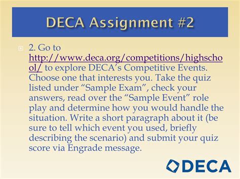 Ppt Deca Empowering Future Leaders In Marketing And Management