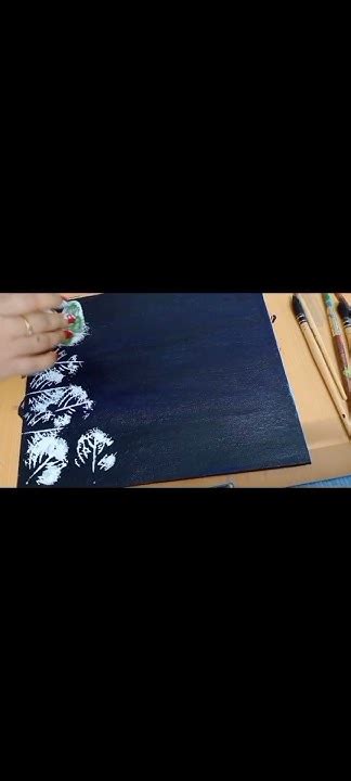 Making Of Leaf Art Using Acrylic Colours Youtube