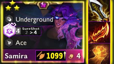 Here`s The Most Broken Unit In Set 8 Samira 3 Star With 4 Sureshot