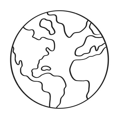 Premium Vector Hand Drawn Scribble Lines Earth