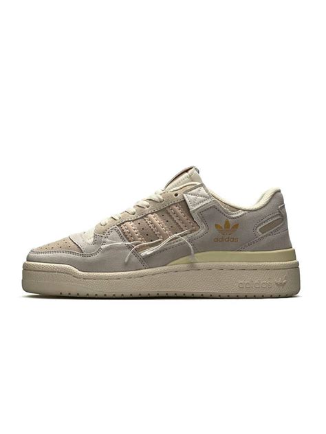 Кроссовки женские беж Адики Forum 84 Low Off white Beige 36 37 (ID ...