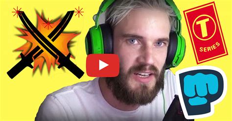 The Great Subscriber War Subscribe To Pewdiepie Know Your Meme
