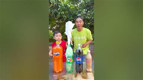 7up Fanta Coca Pepsi And Mentos Youtube