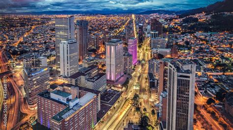 Panorámica De Bogotá Foto De Stock Adobe Stock