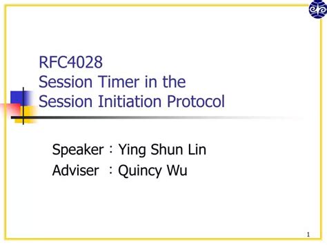 Ppt Rfc4028 Session Timer In The Session Initiation Protocol