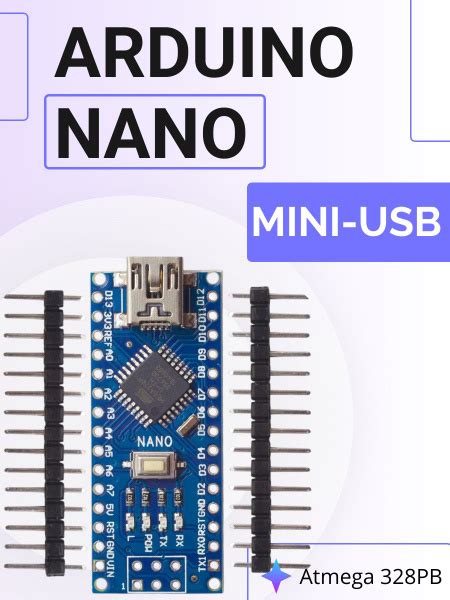 Arduino Nano V3 0 Atmega328pb Ft232 пины не припаяны купить на Ozon по низкой цене 834257489