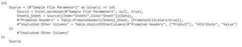 Understanding Power Query Combine Excelerator Bi
