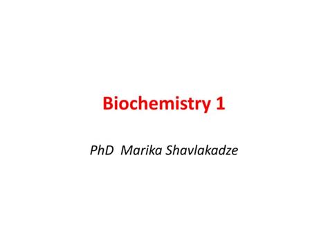 5 Lecture Biochemistry 1pptx Fibrous Protein Ppt