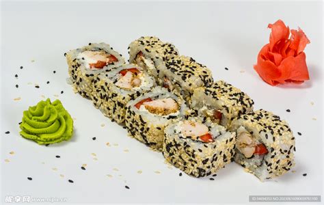 日韩料理寿司摄影图传统美食餐饮美食摄影图库昵图网