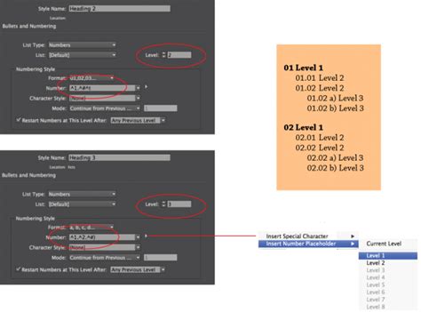 working with bulleted and numbered lists in indesign creativepro network