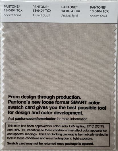 Pantone Tcx Cotton Swatch Card 13 0945 Tcx Pale Marigold
