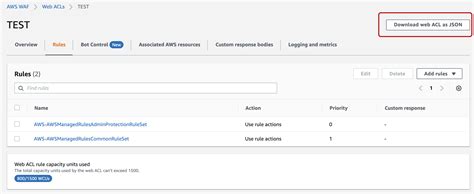 Part 2 New Aws Waf Aws Management Console Operation Managed Rules