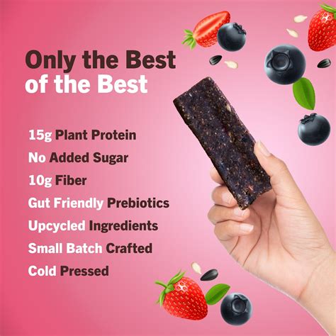 Amrita High Protein Snacks Sunflower Butter And Jelly Bars Amrita