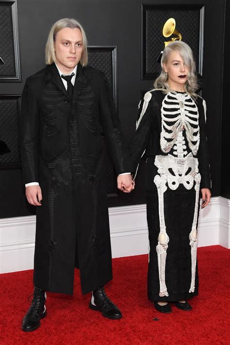 Phoebe Bridgers Wears Thom Browne Skeleton Dress To Grammys Ps Fashion