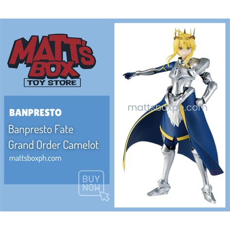 0424 Banpresto Fategrand Order Round Table Camelot Servant Figure