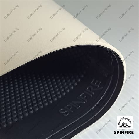 Der Materialspezialist Spinfire Short Pimples Table Tennis Rubber Getah