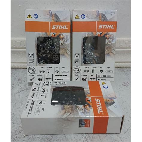 Jual Rantai Senso Chainsaw Stihl Belah Potong Ukuran 3 8 Mata 16 20 22