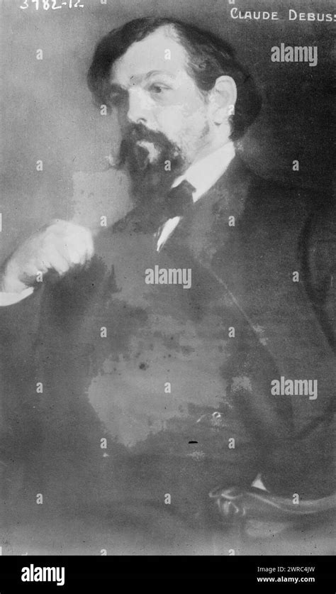 Claude Debussy Photograph Shows A Portrait Of The Composer Claude