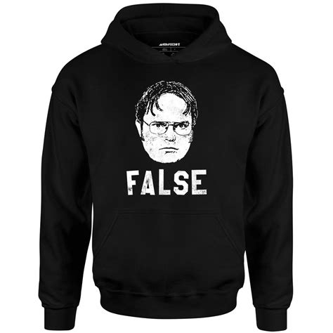 Dwight Schrute False Unisex Hoodie M00nshot