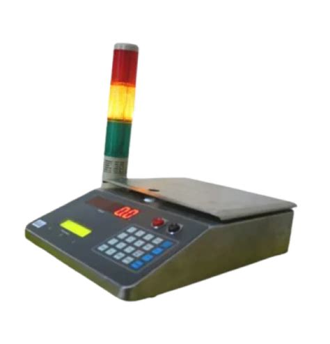 Mild Steel Floor Check Weighing Scale With Tower Lamp Model Number Chkscale At ₹ 9500 Piece In