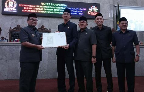 DPRD Keluarkan Rekomendasi DOB Cirebon Timur Begini Reaksi Bupati