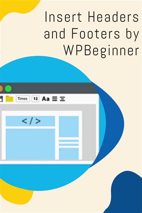 Insert Headers And Footers Plugin For Wordpress