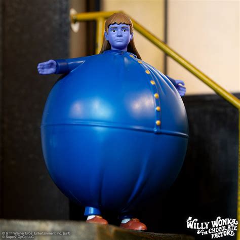Willy Wonka And The Chocolate Factory Reaction Figures Wave 03 Violet