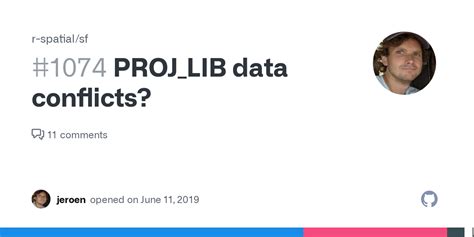 PROJ LIB Data Conflicts Issue R Spatial Sf GitHub