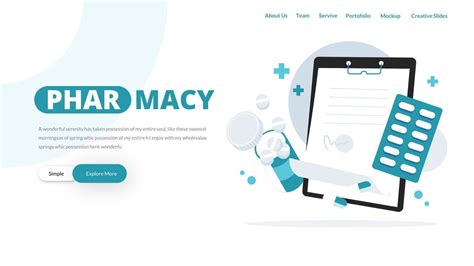 Pharmacy Creative Business Google Slides Template Presentation Template
