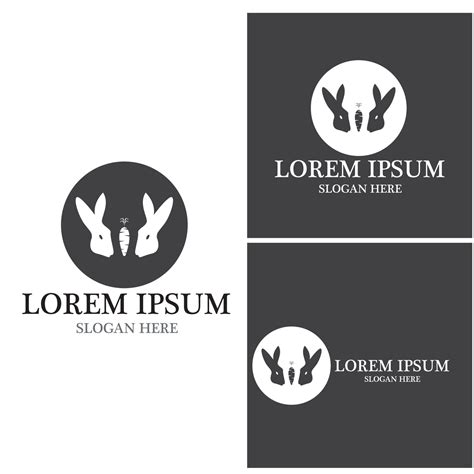 Rabbit Vector Icon Illustration Design 17228482 Vector Art At Vecteezy