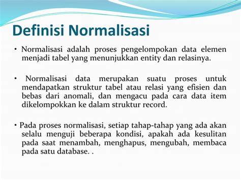 Normalisasidatabasepptx