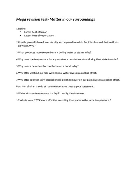 Ch 1 Class Test 1 Pdf