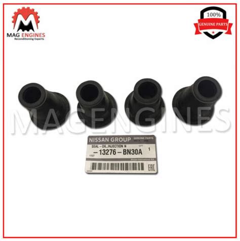 13276-BN30A GENUINE OEM 4Pcs SEAL-OIL,INJECTION NOZZLE 13276BN30A | eBay