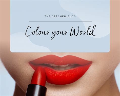 Colour Cosmetics Manufacturers Colour Your World Ceechem Australia