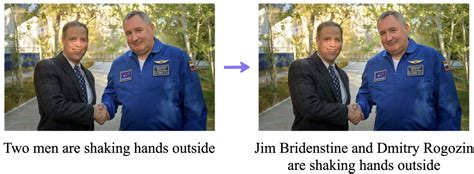 Inserting Faces Inside Captions Image Captioning With Attention Guided
