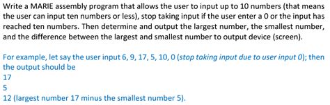 Solved How Do I Need Get The Lowest And Largest Value To Get Chegg Com