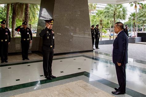 วันศุกร์ที่ 13 ธันวาคม 2567 เวลา 09 30 นาฬิกา พลเอก ณัฐพล นาคพาณิชย์ รัฐมนตรีช่วยว่าการกระทรวง