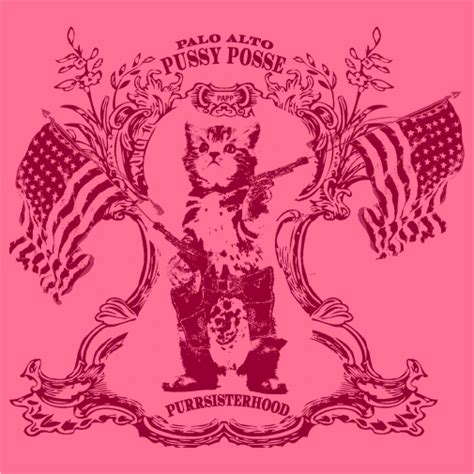 Palo Alto Pussy Posse Pink Tee Custom Ink Fundraising