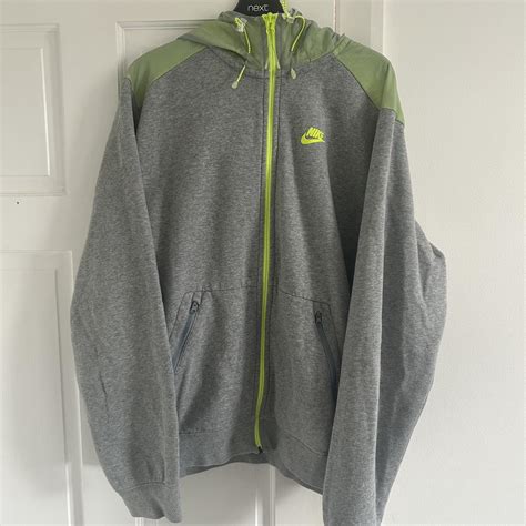 Nike Tech Zip Up Hoodie Size Xl Would Fit Depop