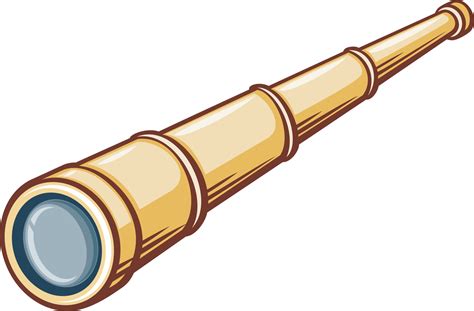 Spyglass Or Telescope 3190406 Vector Art At Vecteezy